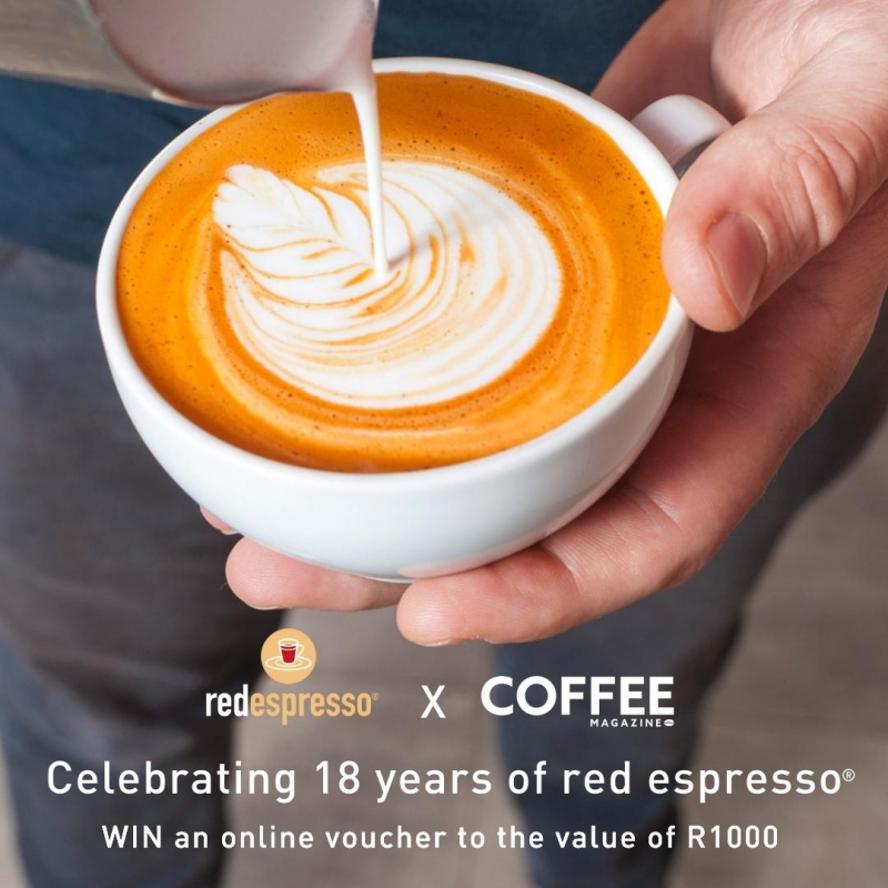 GIVEAWAY: R1000 prize celebrating Red Espresso's 18th birthday! - Coffee Magazine